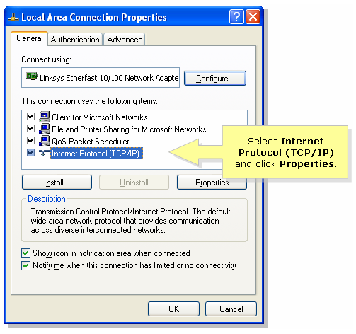 Linksys Official Support Setting Up A Computer To Obtain An Ip Address Automatically